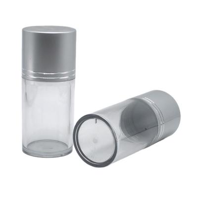 China 80mL PET Cylinder Wide Mouth Plastic Bottle with Aluminum Lid for Medicine for sale