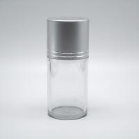 China 80mL PET Cylinder Wide Mouth Plastic Bottle with Aluminum Lid for Medicine for sale