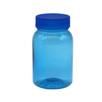 China 100ml Round PET Customized Color Pharmaceutical Grade Plastic Supplements Medicine Bottles for sale