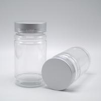China PET Collar 120ml Bamboo Shape Plastic Bottle Screw Cap for Medicine Pill Capsule Supplement for sale