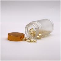 China PET Collar 120ml Bamboo Shape Plastic Bottle Screw Cap for Medicine Pill Capsule Supplement for sale