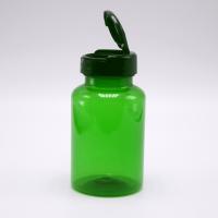 China Industrial Medicine PET Bottle 150mL 5oz Custom Color Emboss CRC Aluminium Cap for sale