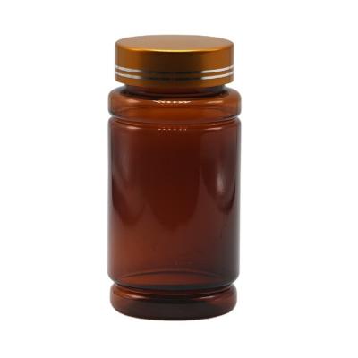 China Child Resistant PET Bamboo Shape Plastic Bottle 30ml for Pill Capsule Medicine Supplement for sale