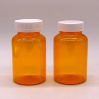 China 300ml PET Drug Grade Empty Medical Plastic Bottle for Pill Capsule Supplement Various Hues for sale