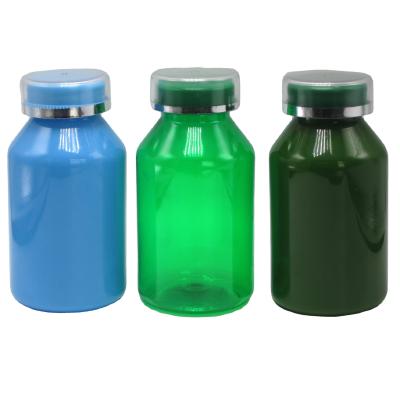 China Child Resistant PET Pill Containers 250mL for Pharmacy Medicine Bottles for sale