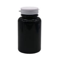 China Customize Color PET 250ml Round Plastic Bottle for Medicine Capsule Container for sale