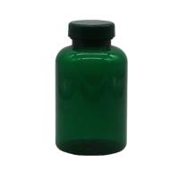 China 350ml PET Screw Cap Medical Plastic Refillable Bottle for Medicine Capsules for sale