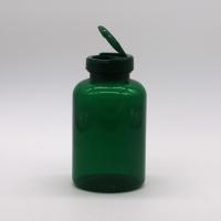 China 350ml PET Screw Cap Medical Plastic Refillable Bottle for Medicine Capsules for sale