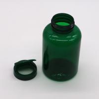 China 350ml PET Screw Cap Medical Plastic Refillable Bottle for Medicine Capsules for sale