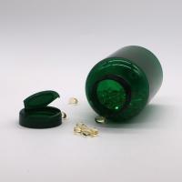 China 350ml PET Screw Cap Medical Plastic Refillable Bottle for Medicine Capsules for sale