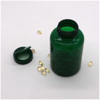 China 350ml PET Screw Cap Medical Plastic Refillable Bottle for Medicine Capsules for sale