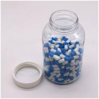 China 500ml Plastic PET Medicine Container with Screen Printing and Child Resistant Cap for sale
