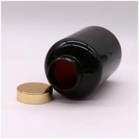 China 500ml PET Medicine Container with Screw Cap and Custom Color Label Stickers for sale