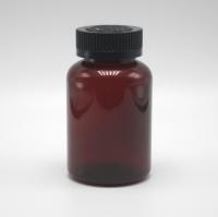 China 180ml PET Plastic Pill Bottle with Screw Cap 38mm Neck for Capsules Tablets for sale