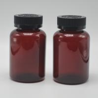 China 180ml PET Plastic Pill Bottle with Screw Cap 38mm Neck for Capsules Tablets for sale