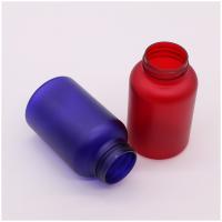 China 180ml PET Plastic Pill Bottle with Screw Cap 38mm Neck for Capsules Tablets for sale