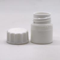 China 20ml White HDPE Refillable Solid Medicine Capsule Pill Tablet Plastic Bottle Jar for Other Medicine for sale