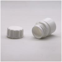 China 20ml White HDPE Refillable Solid Medicine Capsule Pill Tablet Plastic Bottle Jar for Other Medicine for sale