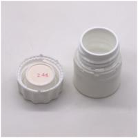 China 20ml White HDPE Refillable Solid Medicine Capsule Pill Tablet Plastic Bottle Jar for Other Medicine for sale