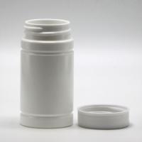 China Child Proof Cap 80ML PE Plastic Bottle for Tablet Screw Cap Sealing Type Free Samples for sale