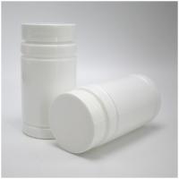 China Child Proof Cap 80ML PE Plastic Bottle for Tablet Screw Cap Sealing Type Free Samples for sale