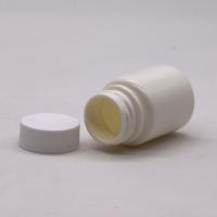 China Pill Capsule Tablet 40CC Bottle with Screw Cap HDPE Material Custom Label Printing for sale
