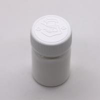China Small Capacity 40ml HDPE Plastic Bottle with Screw Cap and Custom Label Printing for sale