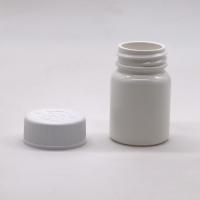 China Small Capacity 40ml HDPE Plastic Bottle with Screw Cap and Custom Label Printing for sale