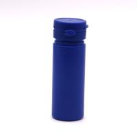China 50mL Round Shape HDPE Plastic Bottle for Customized Color Medicine Supplement Storage for sale