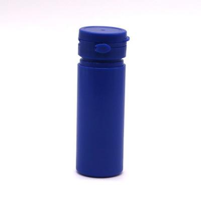 China 50mL Round Shape HDPE Plastic Bottle for Customized Color Medicine Supplement Storage for sale