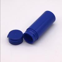 China 50mL Round Shape HDPE Plastic Bottle for Customized Color Medicine Supplement Storage for sale