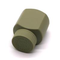 China Child-Resistant Cap HDPE 60ml Square Plastic Bottles for Tablets and Organic Capsules for sale