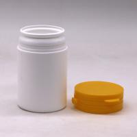 China HDPE Vitamin Supplement Container 70ml Medicine Jar Bottle with Tearing Off Cap for sale