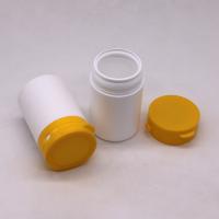 China HDPE Vitamin Supplement Container 70ml Medicine Jar Bottle with Tearing Off Cap for sale