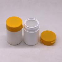 China HDPE Vitamin Supplement Container 70ml Medicine Jar Bottle with Tearing Off Cap for sale
