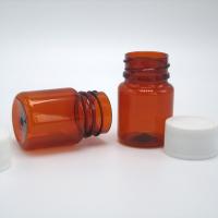 China 25mL PET Plastic Medicine Bottle with Child Safety Lids Custom Color Options 26mm Neck for sale