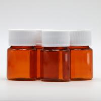 China 25mL PET Plastic Medicine Bottle with Child Safety Lids Custom Color Options 26mm Neck for sale