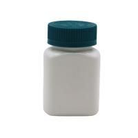 China 95mL Square HDPE Plastic Medicine Storage Bottle Jar for Solid Tablet Capsule for sale