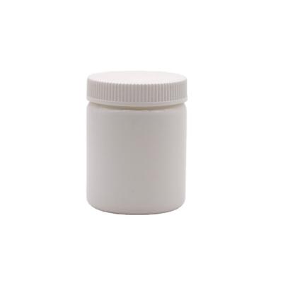 China 100mL HDPE Plastic Bottle Jar Wide Mouth Storage Container Custom Color Print Logo for sale