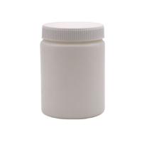 China 130ml HDPE Plastic Bottle Jar for Vitamin Supplement Capsules Straight Pill Packaging for sale