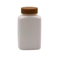 China 160mL HDPE Bottle in Square Shape for Empty Medicine Pill Packaging Solution Provider for sale