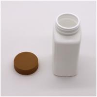 China 160mL HDPE Bottle in Square Shape for Empty Medicine Pill Packaging Solution Provider for sale