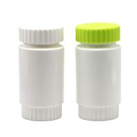 China HDPE 175mL Round Plastic Bottle for Medicine Supplement Storage with Screw Cap for sale