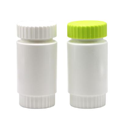 China HDPE 175mL Round Plastic Bottle for Medicine Supplement Storage with Screw Cap for sale
