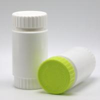 China HDPE 175mL Round Plastic Bottle for Medicine Supplement Storage with Screw Cap for sale
