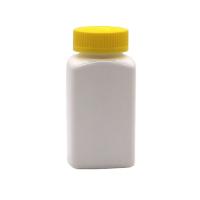China 6oz 180ml HDPE Square Pill Tablet Medicine Bottle for Dietary Nutrition for sale
