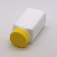 China 6oz 180ml HDPE Square Pill Tablet Medicine Bottle for Dietary Nutrition for sale