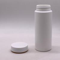 China Medicine 250ml HDPE Plastic Pill Bottle With Two Layer Customized Color HDPE Caps for sale