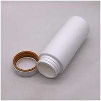 China Medicine 250ml HDPE Plastic Pill Bottle With Two Layer Customized Color HDPE Caps for sale