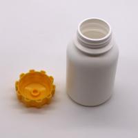 China 300cc HDPE Round Plastic Capsule Bottle with Screw Cap for Medicine Supplement Tablet for sale